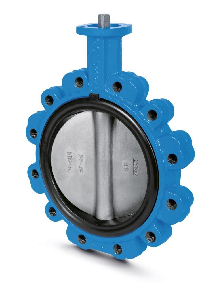 Iug type Butter fly valves